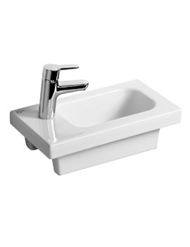Semi Recessed Basins | Half Under Counter Wash Basin