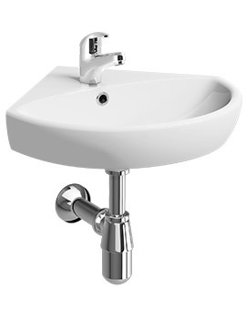 Corner Basins | Space Saver Wash Basins | AQVA Bathrooms